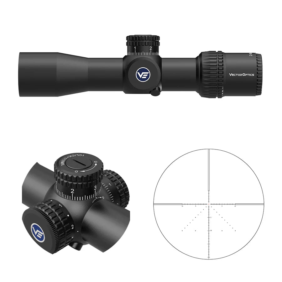 Vector Optics Veyron 2-8x32IR Kompakt-Zielfernrohr – Optics Spot